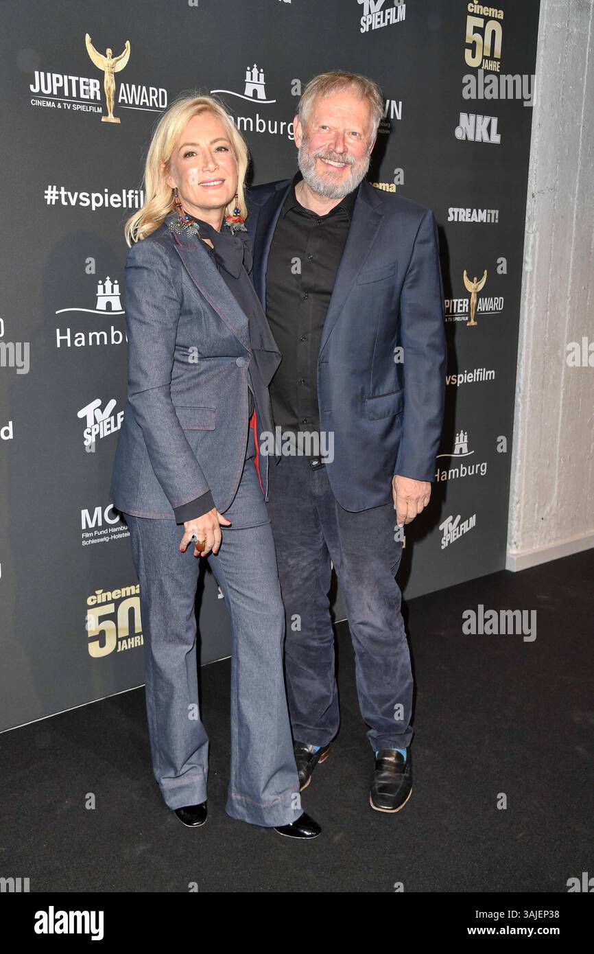 Axel Milberg und Ehefrau Judith Milberg bei der 47. Verleihung des ...