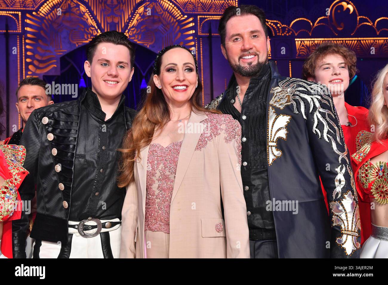 Alexis Lacey, Jana Mandana Lacey-Krone und Martin Lacey jr. bei der ...