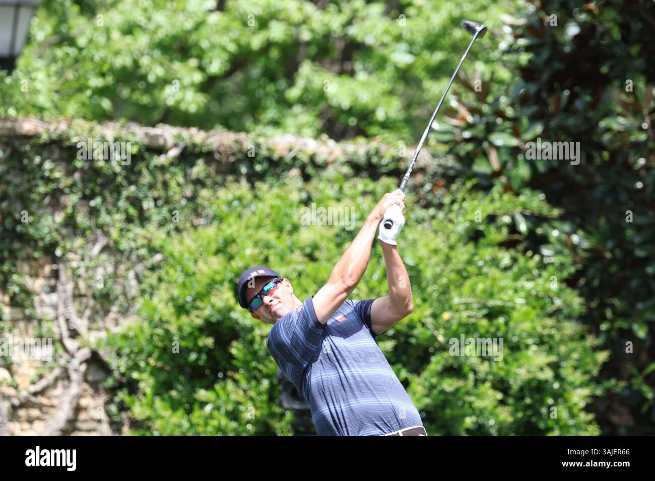 Australia's Adam Scott during the day 1 of the 2025 Masters golf ...