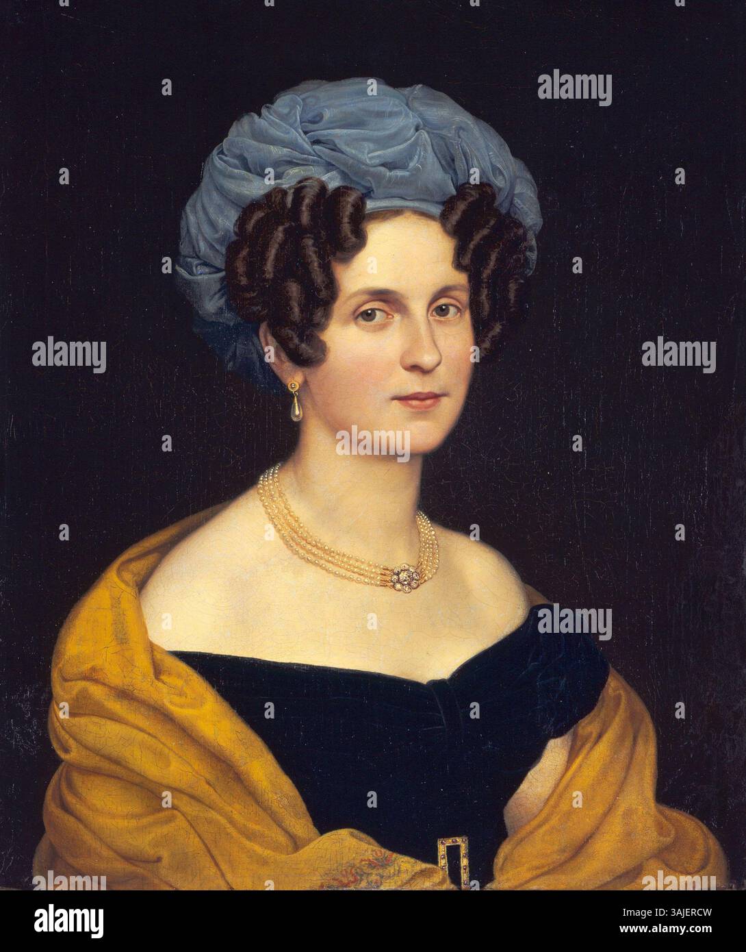This portrait by Carl Begas, painted in 1825, depicts Karoline Seidler ...