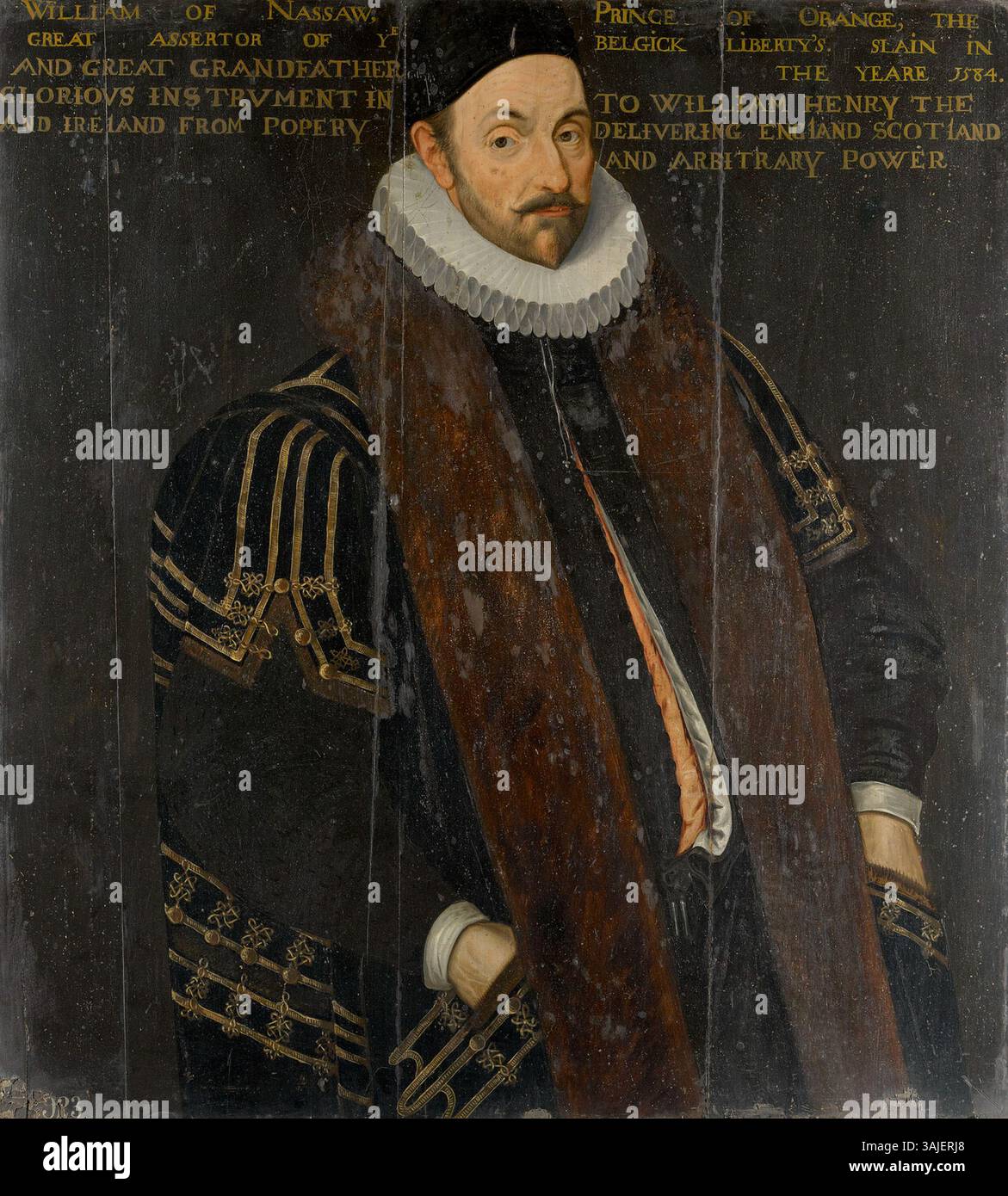 This 17th-century copy after Michiel Jansz van Miereveld’s portrait of ...