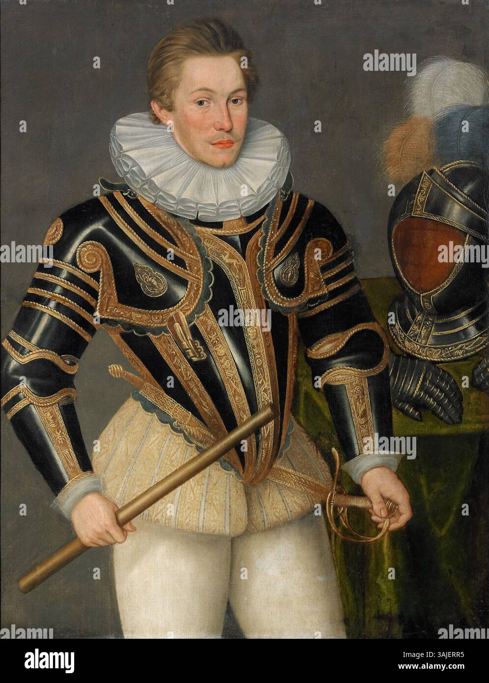 A 1588 portrait of Prince Maurits of Nassau, commissioned for the new ...