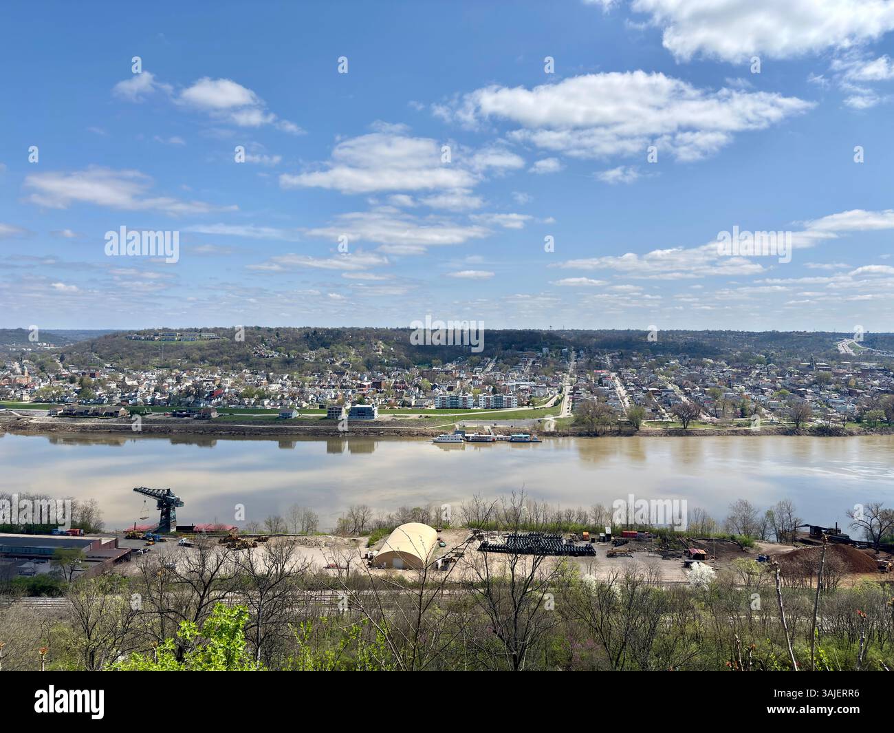 Roads aerial view ohio hi-res stock photography and images - Alamy