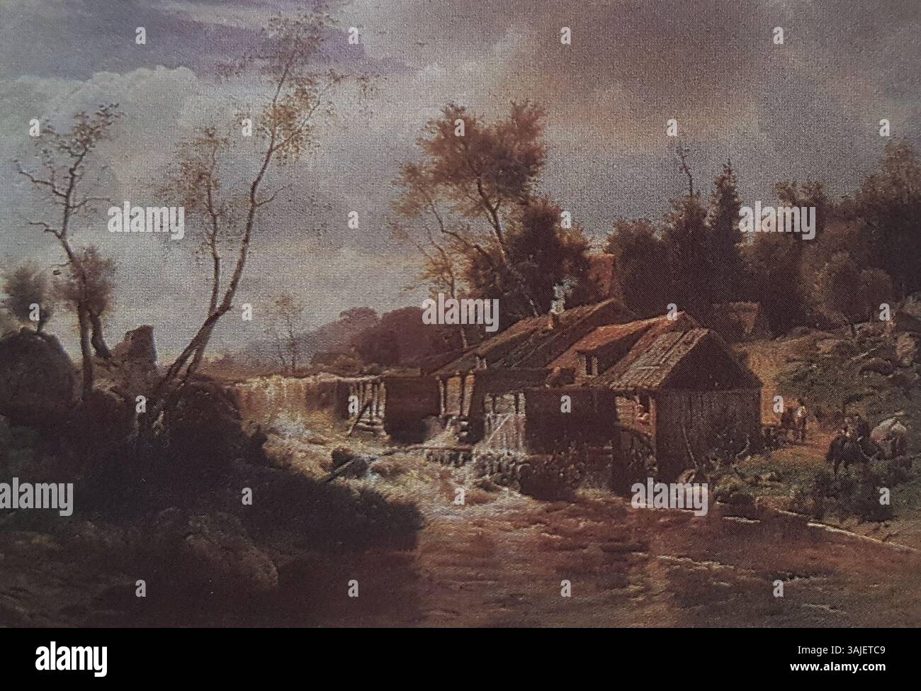 Gustaf Rydberg’s painting of a mill by a river captures the tranquility ...