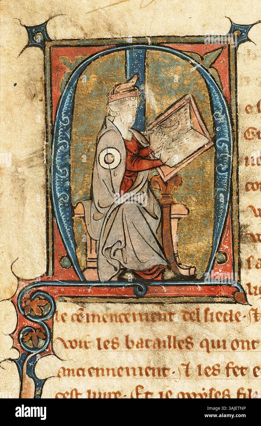 This manuscript folio from the Royal Library of the Netherlands ...