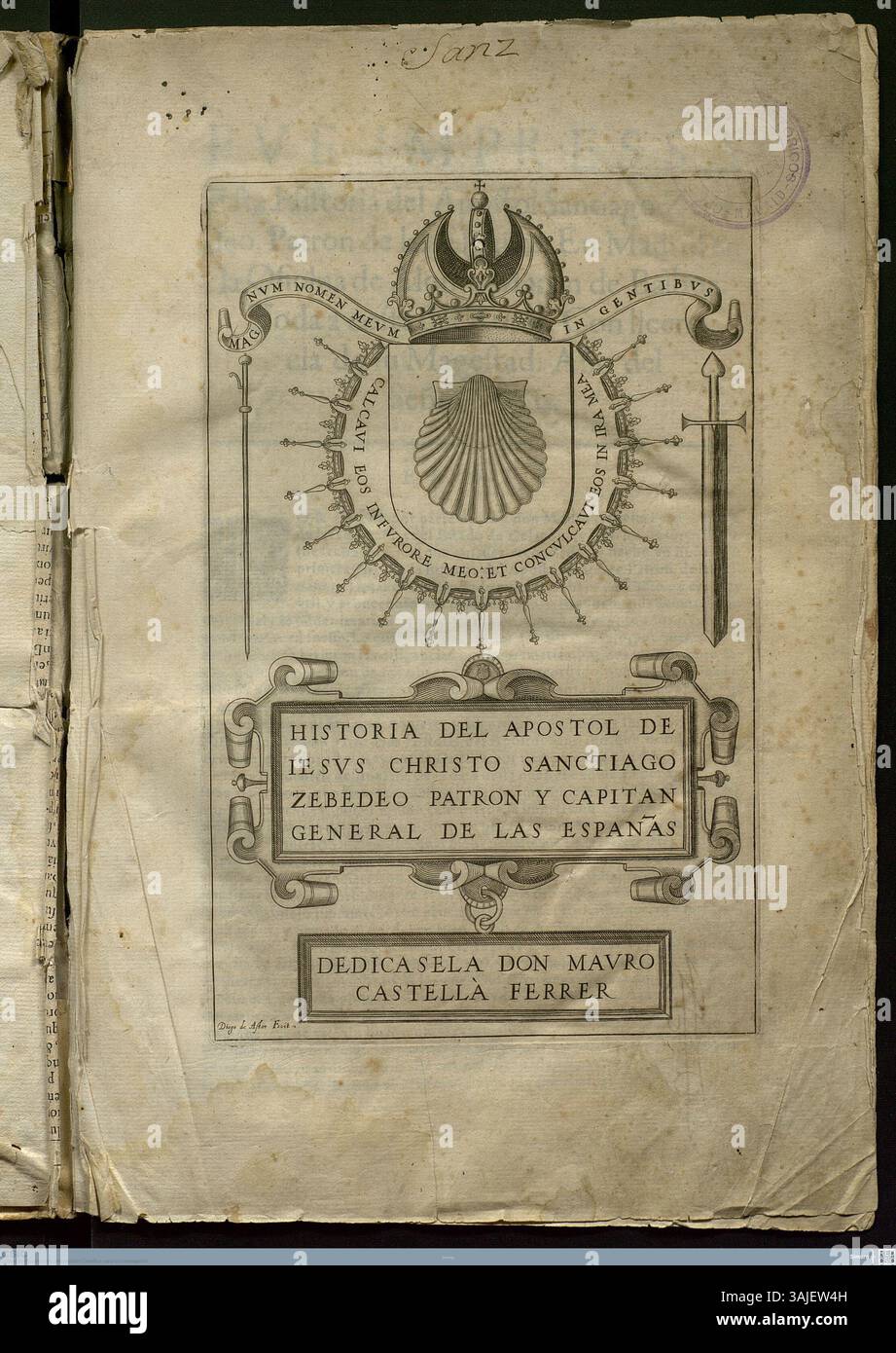 This 1610 engraving by Mauro Castellá Ferrer is part of the Historia ...