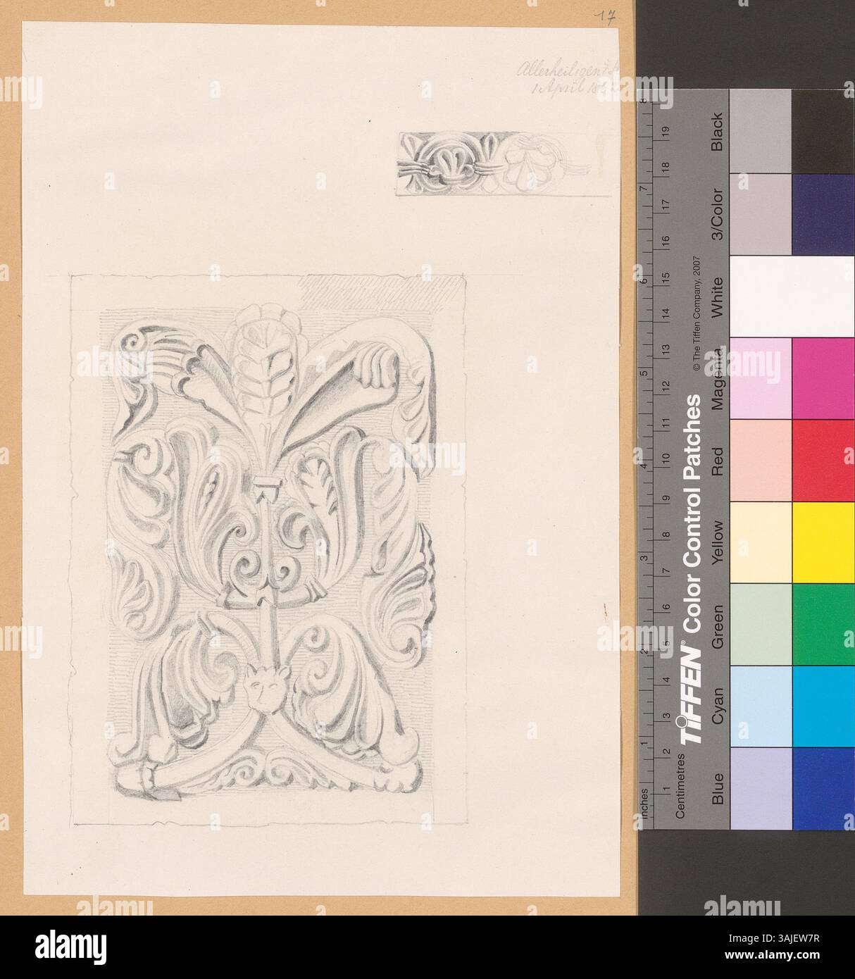 This 1862 illustration by Johann Rudolf Rahn depicts an ornamental ...