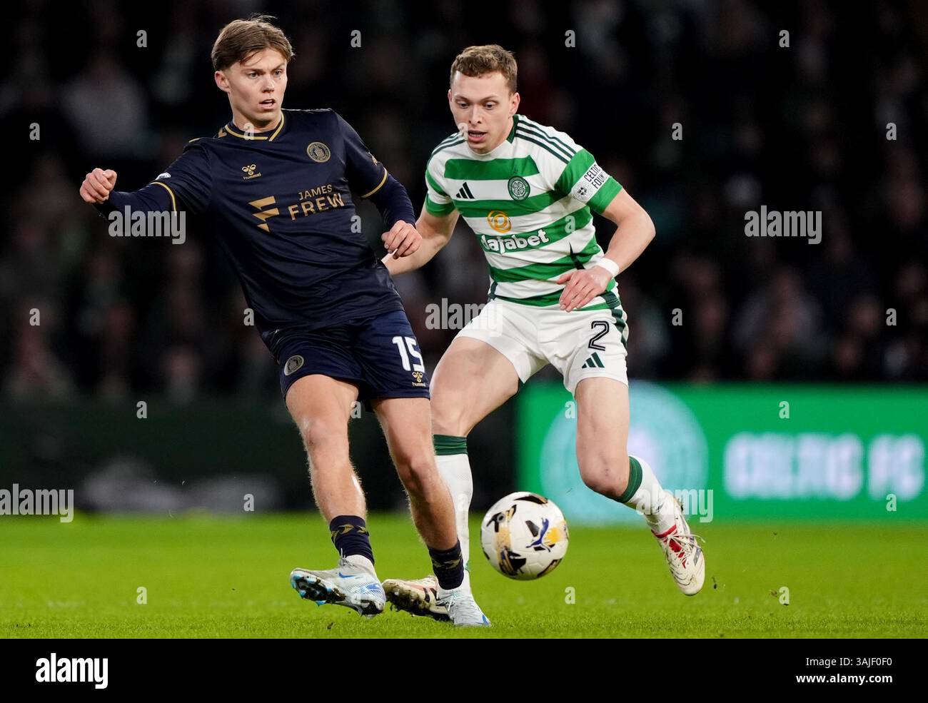 File photo dated 18-01-2025 of Kilmarnock's Fraser Murray (left ...