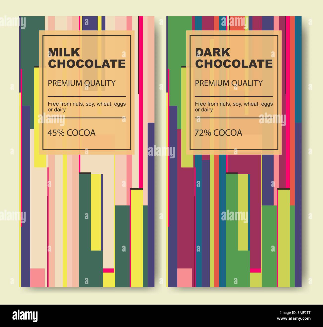 Packaging design of chocolate bars. The original finest chocolate ...