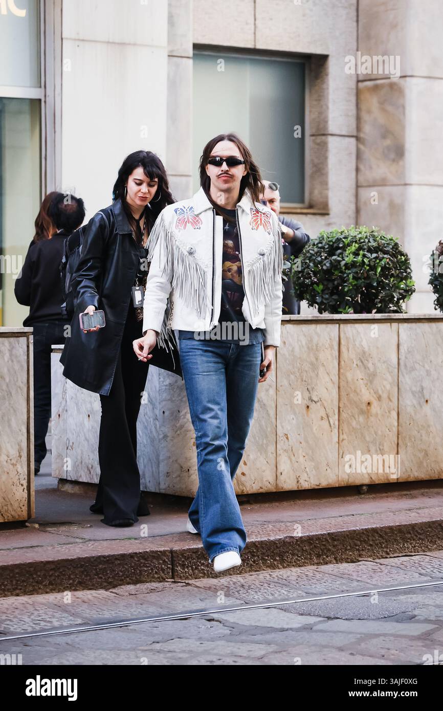 Milan, Celebrity Sightings - Tommy Cash exits Radio 105 after ...