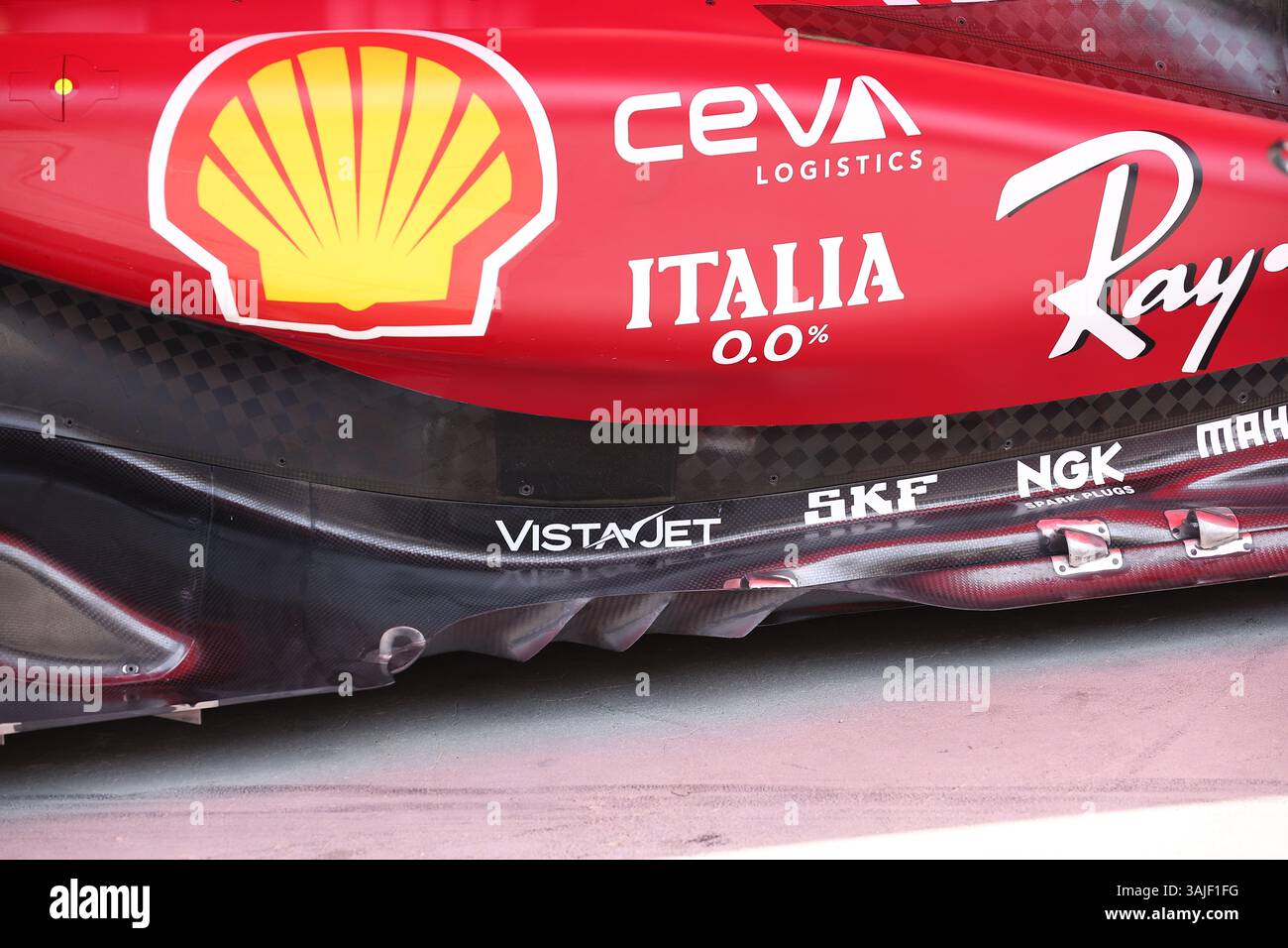 Floor fence, floor body, floor edge during the Formula 1 Gulf Bahrain ...