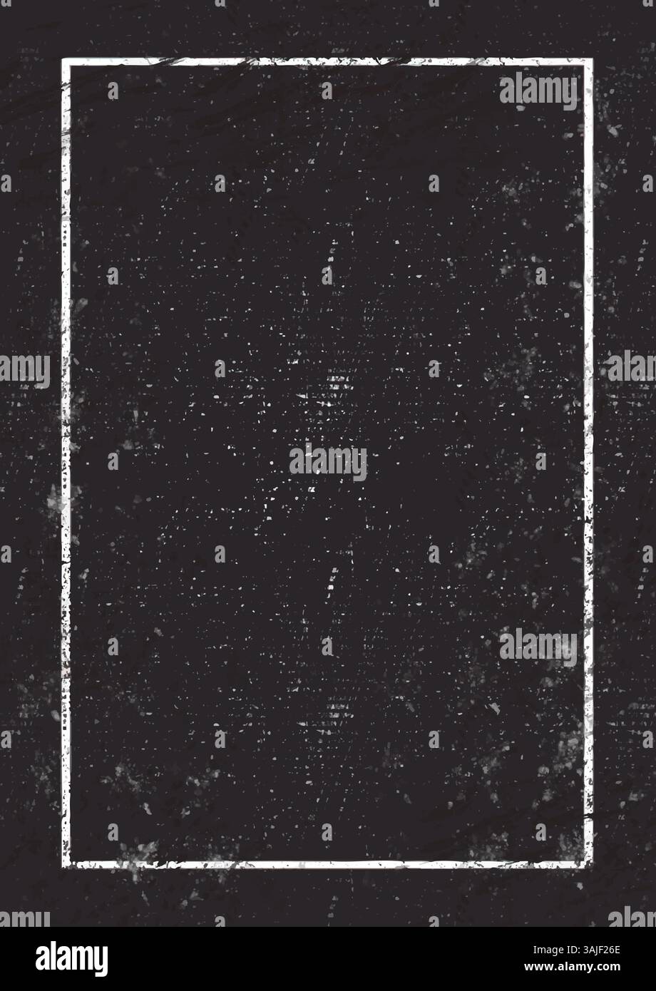 Abstract background with a detailed grunge border design with scratches ...