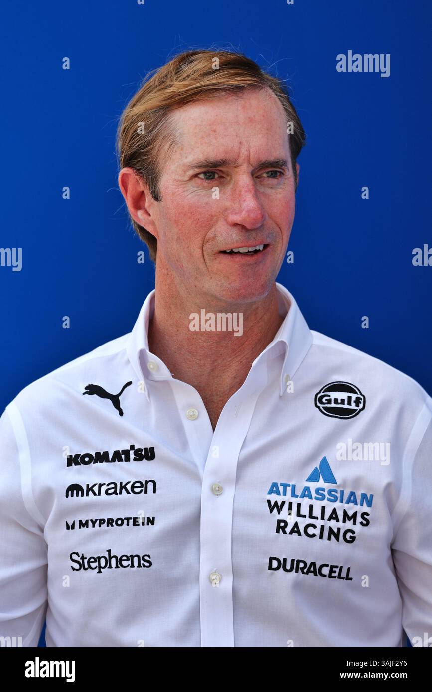James Matthews (GBR) Eden Rock Group CEO - Atlassian Williams Racing ...