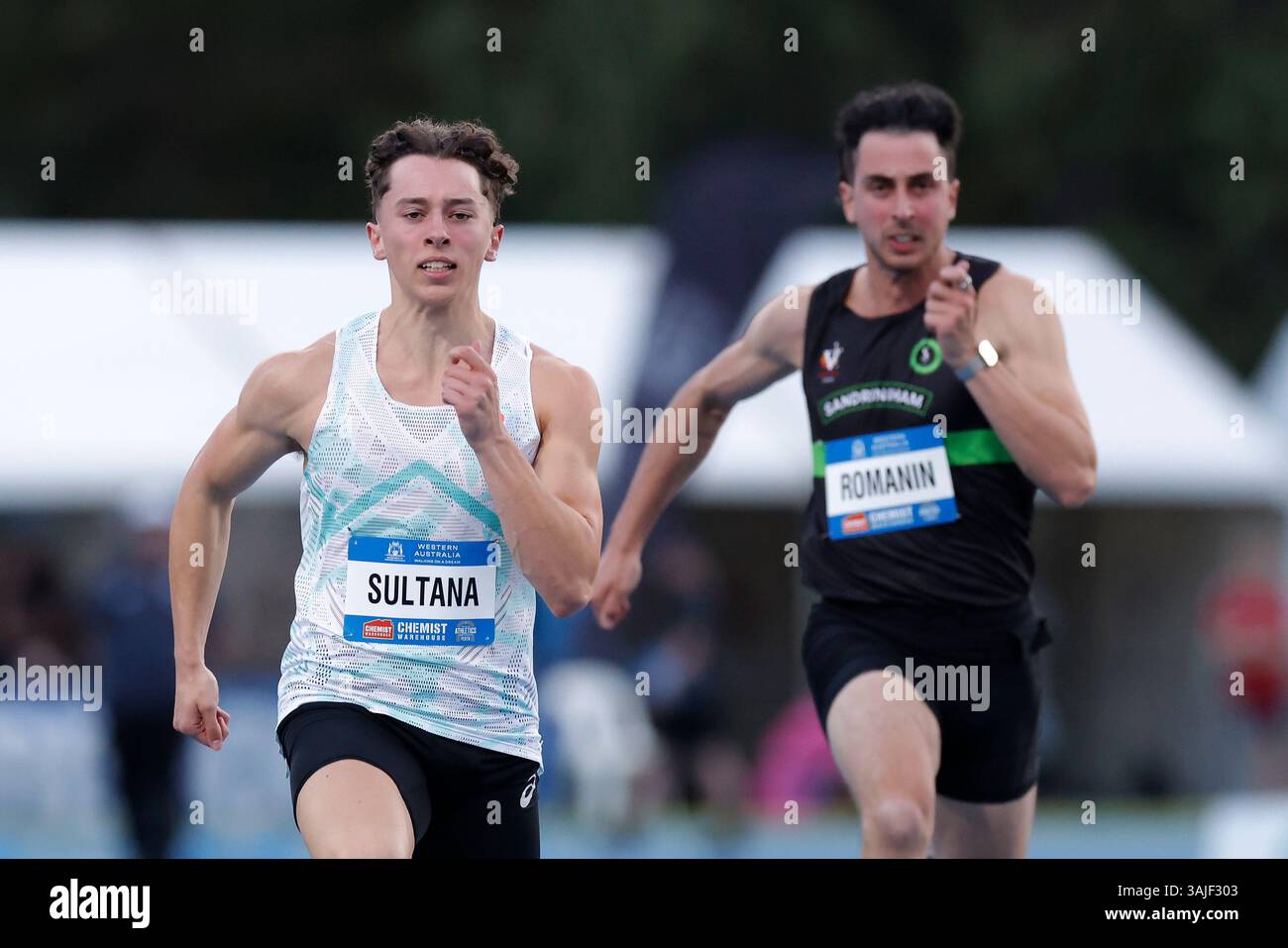 Perth, Australia. 11th Apr, 2025. Sebastian Sultana of New South Wales ...