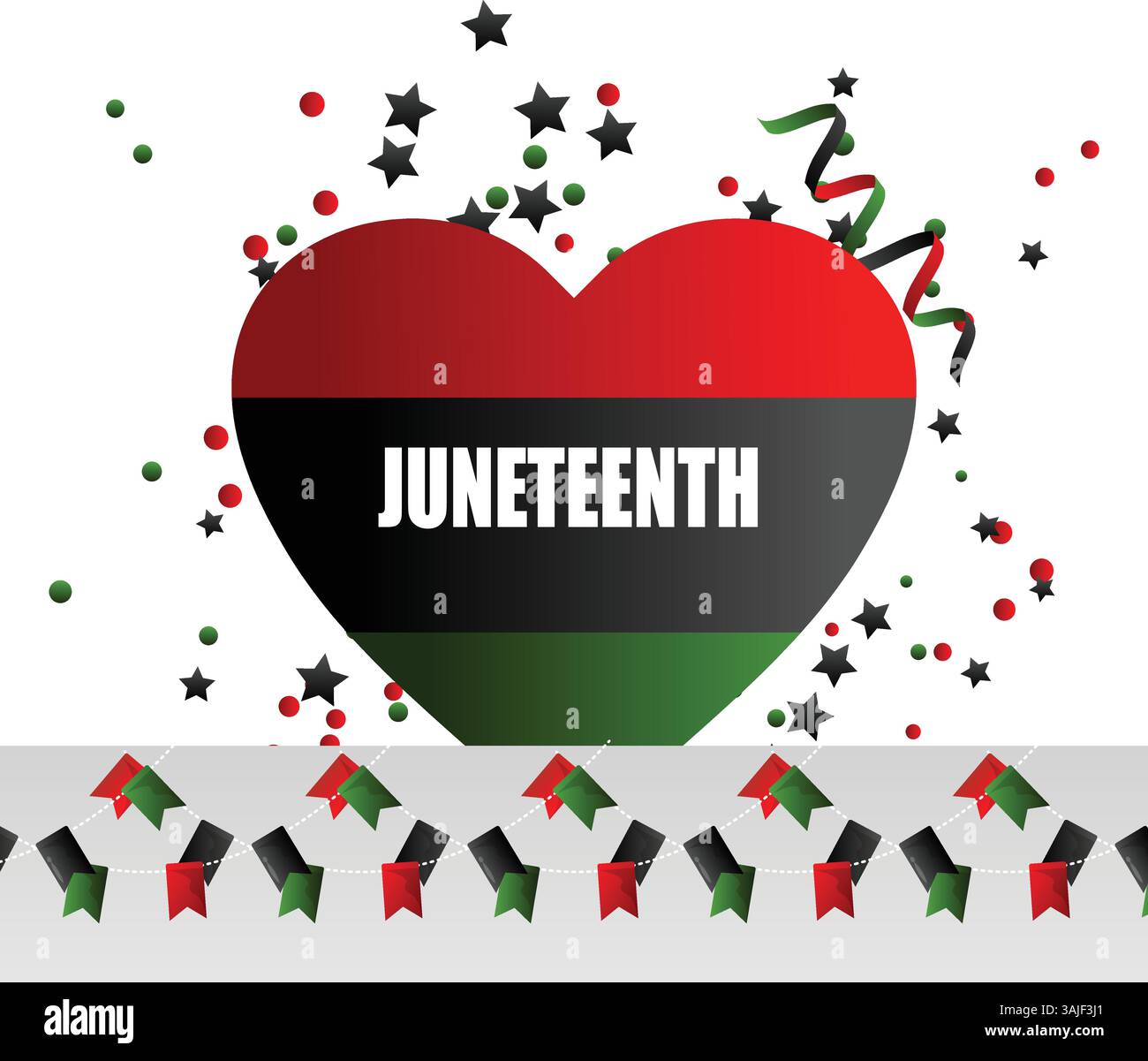 19 june Juneteenth celebration, vector banner Stock Vector Image & Art ...