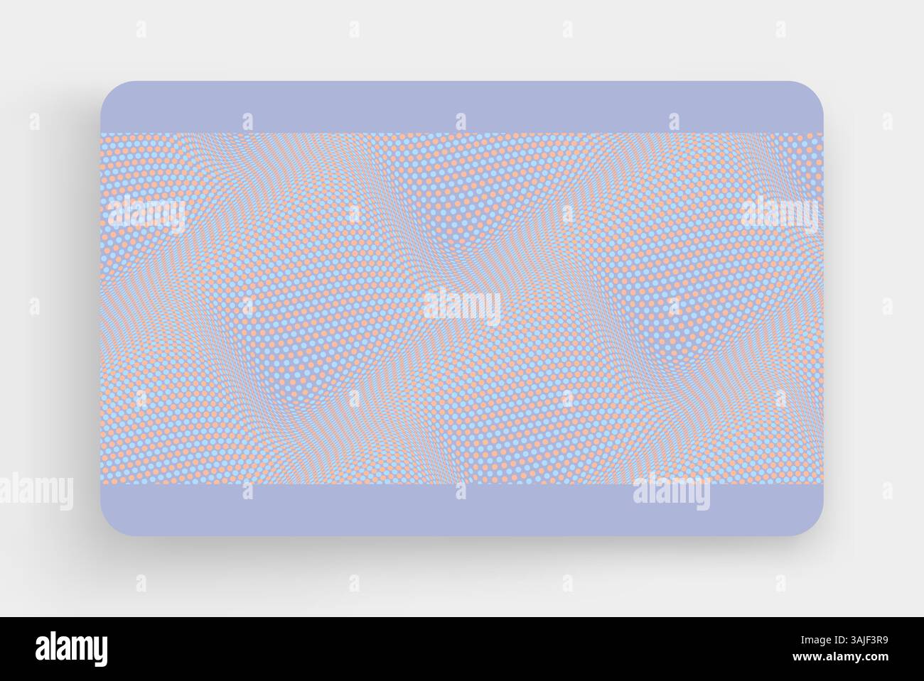 Background with convex forms. Volumetric composition with optical ...