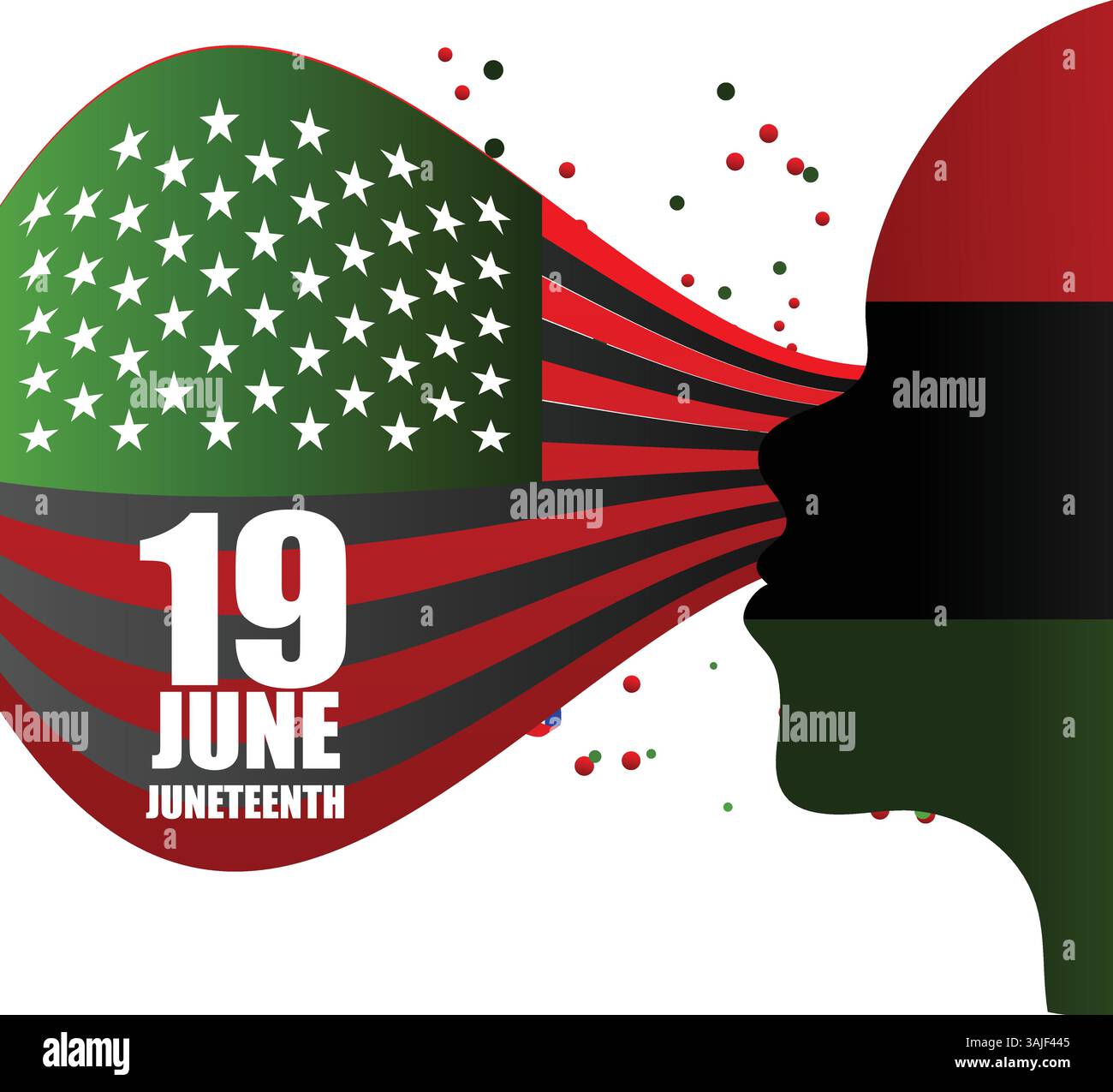 19 june Juneteenth celebration, vector banner Stock Vector Image & Art ...