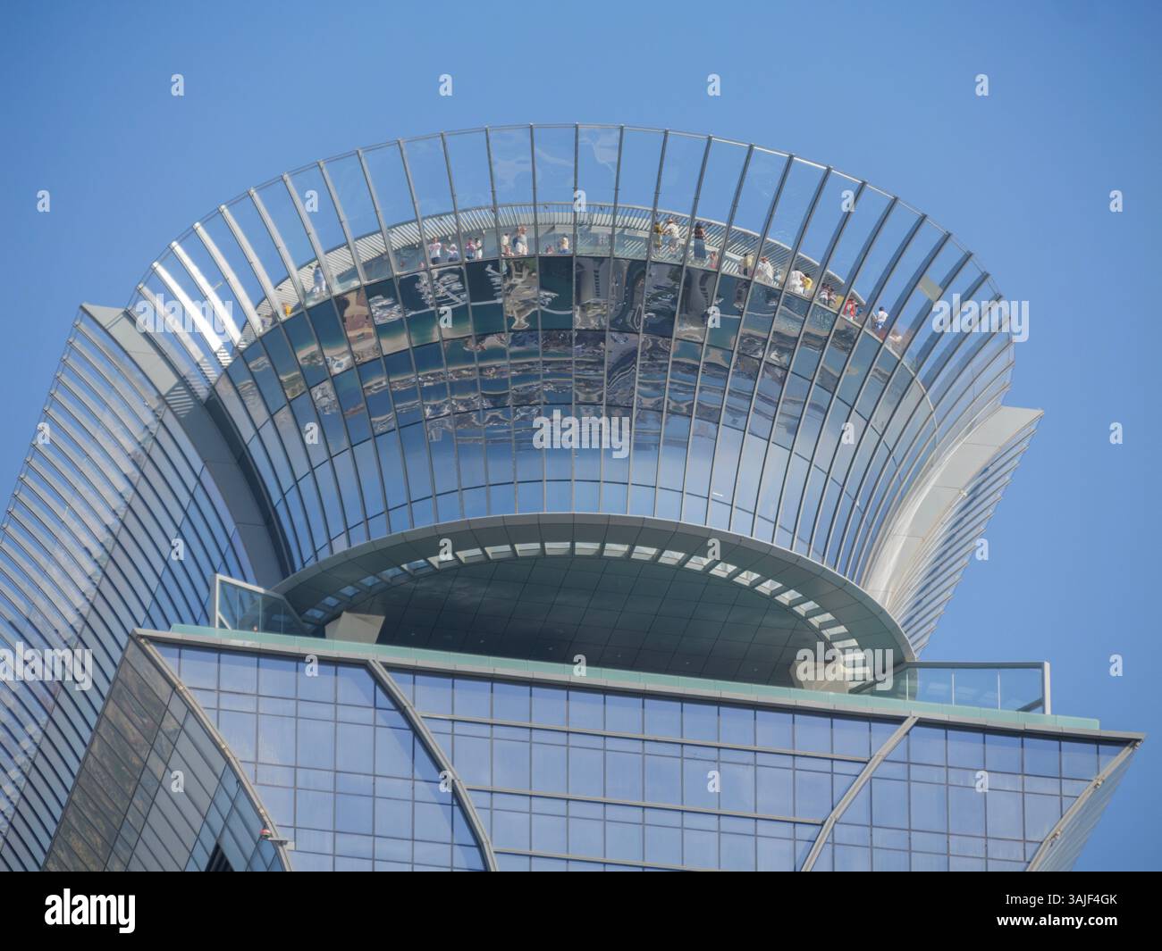 The Palm Tower, 52 storey mixed use skyscraper in Palm Jumeirah, Dubai ...