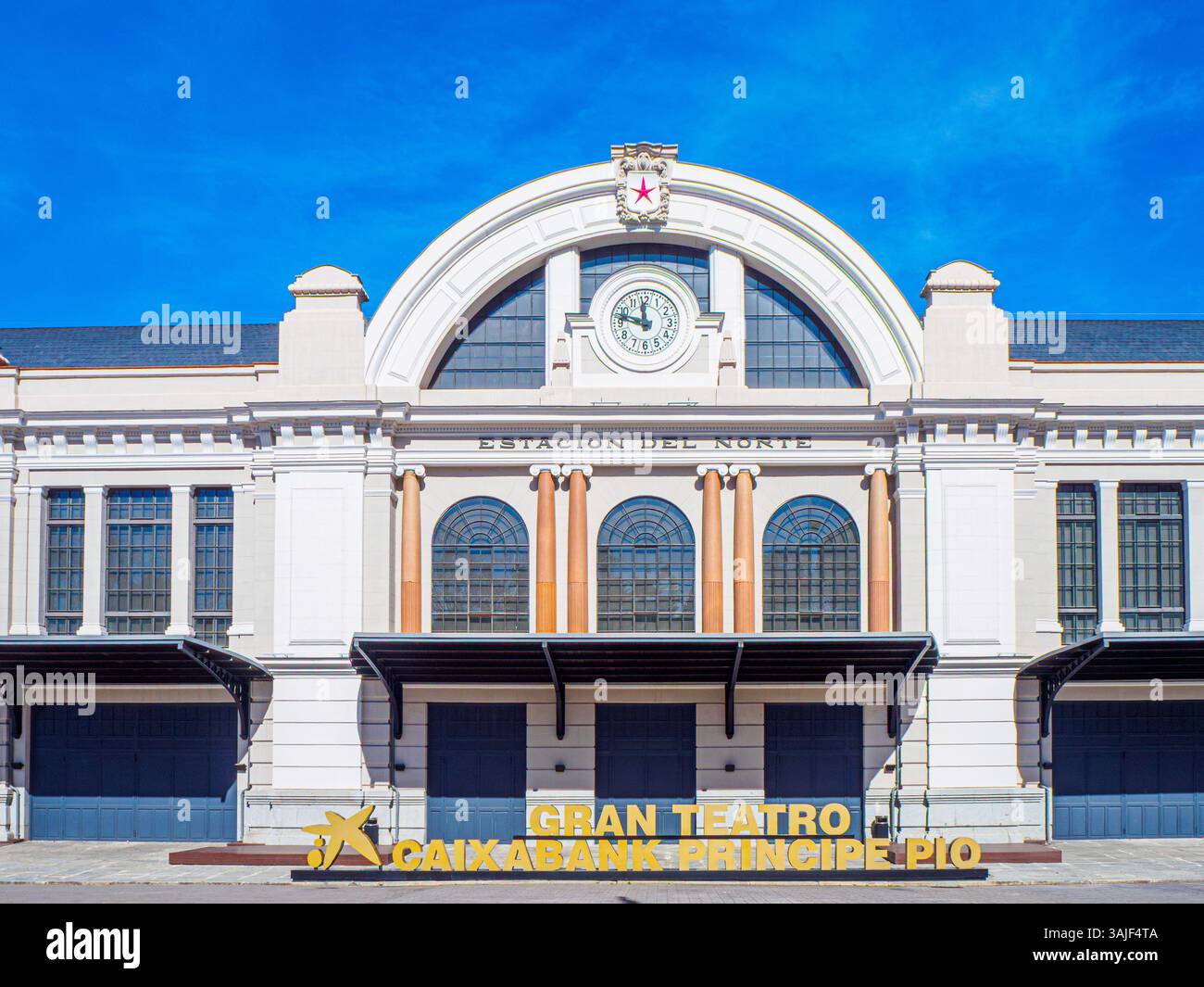 Gran Teatro Caixabank Principe Pio Theater in Madrid. Spain Stock Photo ...