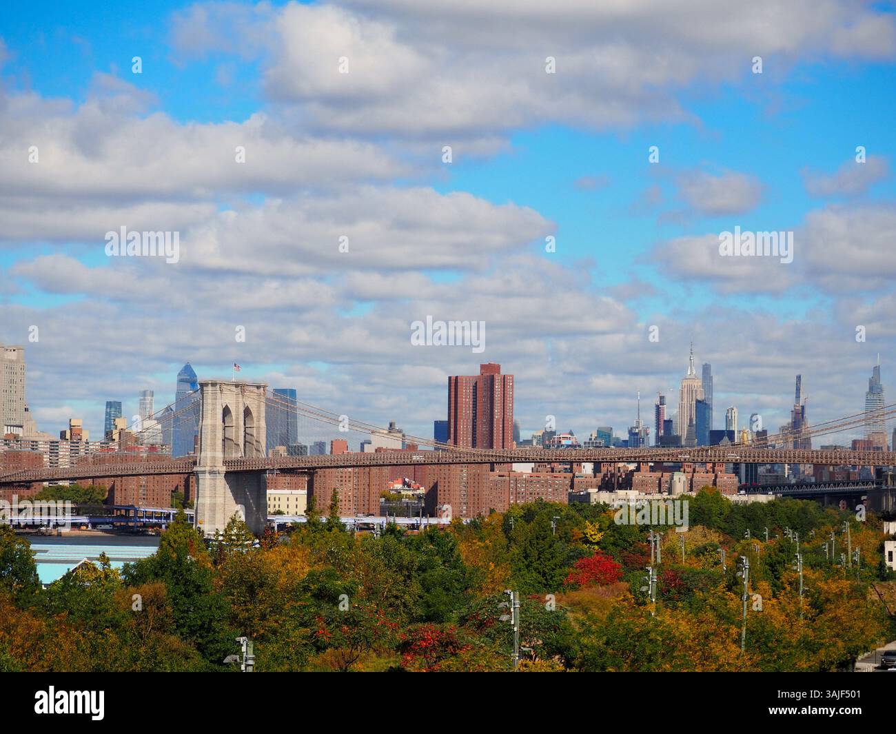 Nyc skyline autumn hi-res stock photography and images - Alamy