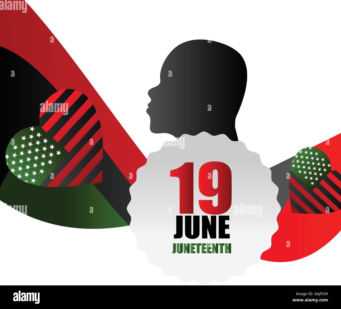 19 june Juneteenth celebration, vector banner Stock Vector Image & Art ...