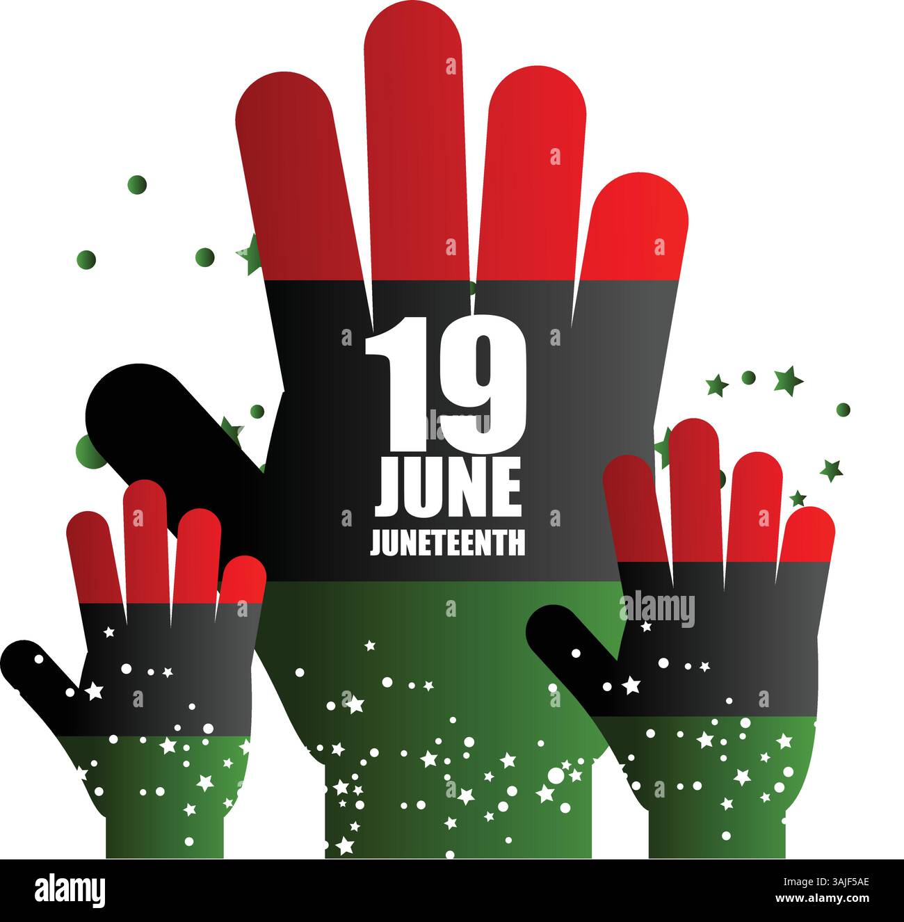 19 june Juneteenth celebration, vector banner Stock Vector Image & Art ...