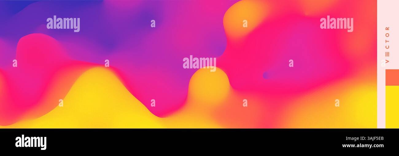 Abstract blurred color background. Trendy gradients. Vector ...