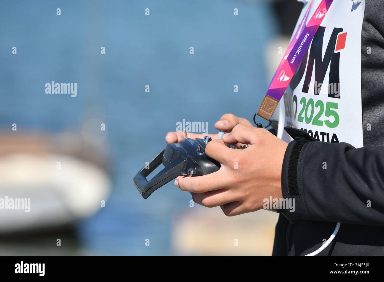 Sibenik, Croatia. 11th Apr, 2025. International One Metre (IOM) class ...