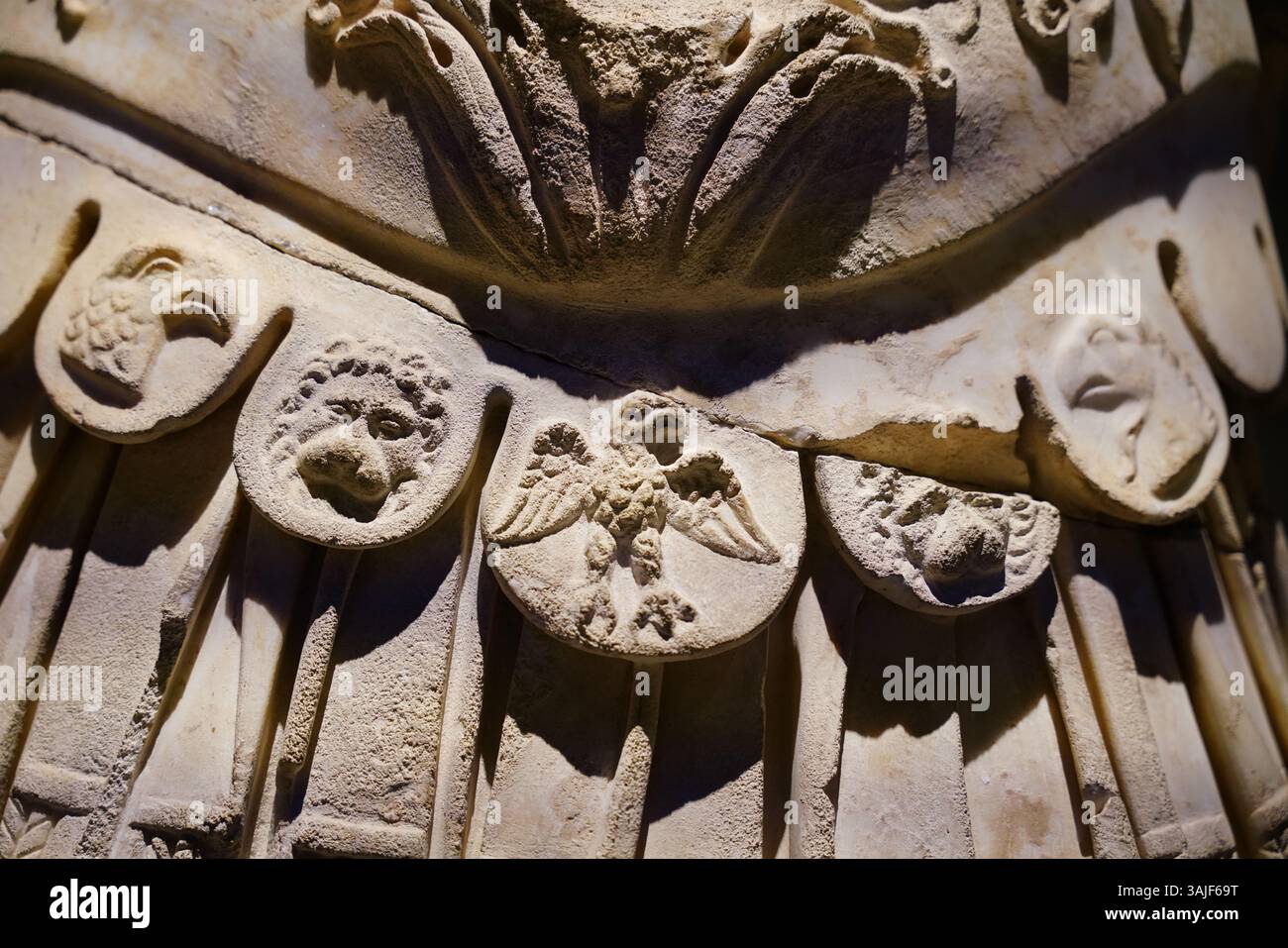 ANTALYA, TURKIYE - MARCH 23, 2025: Emperor Traian Statue in Antalya ...