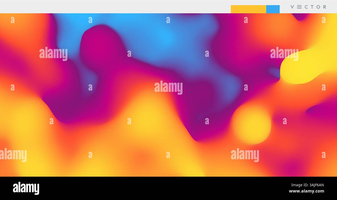 Abstract blurred color background. Trendy gradients. Vector ...