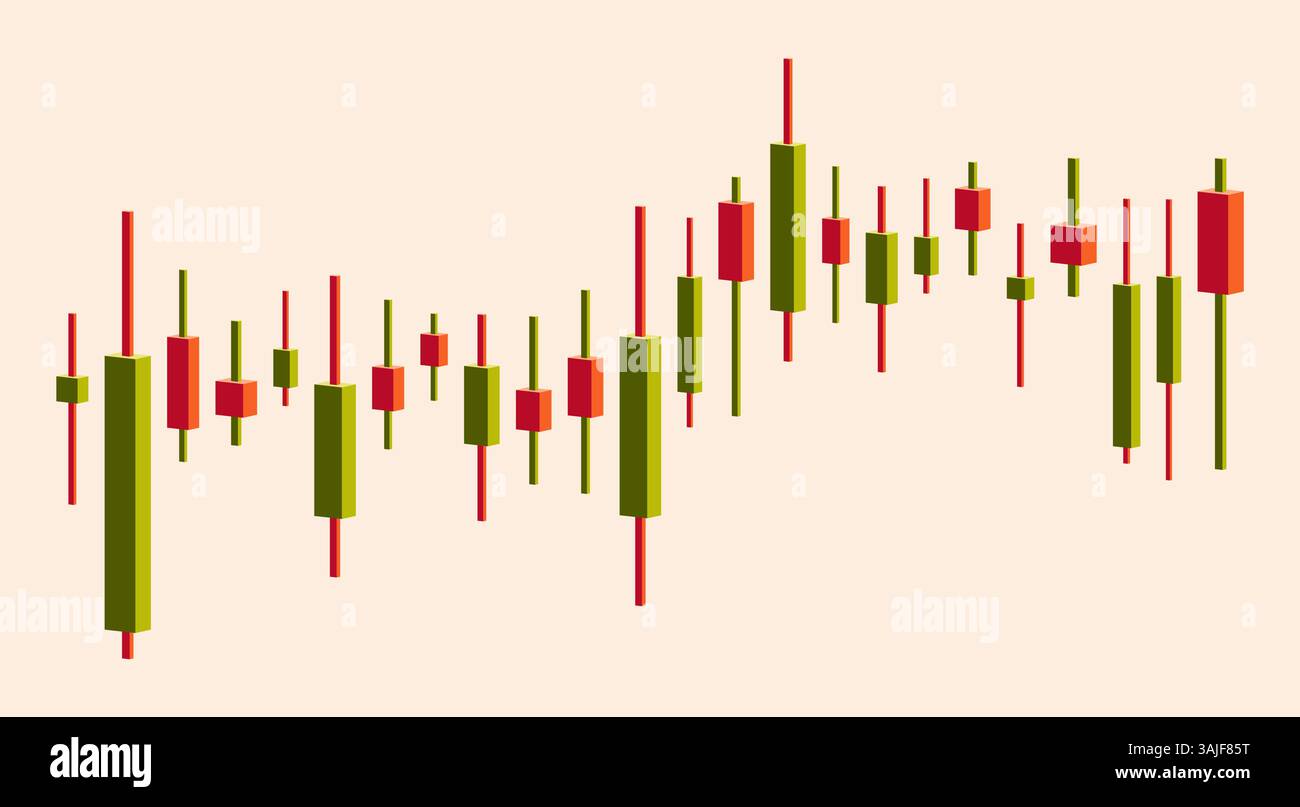 Stock market and forex candlestick charts. Stock commodity trading ...