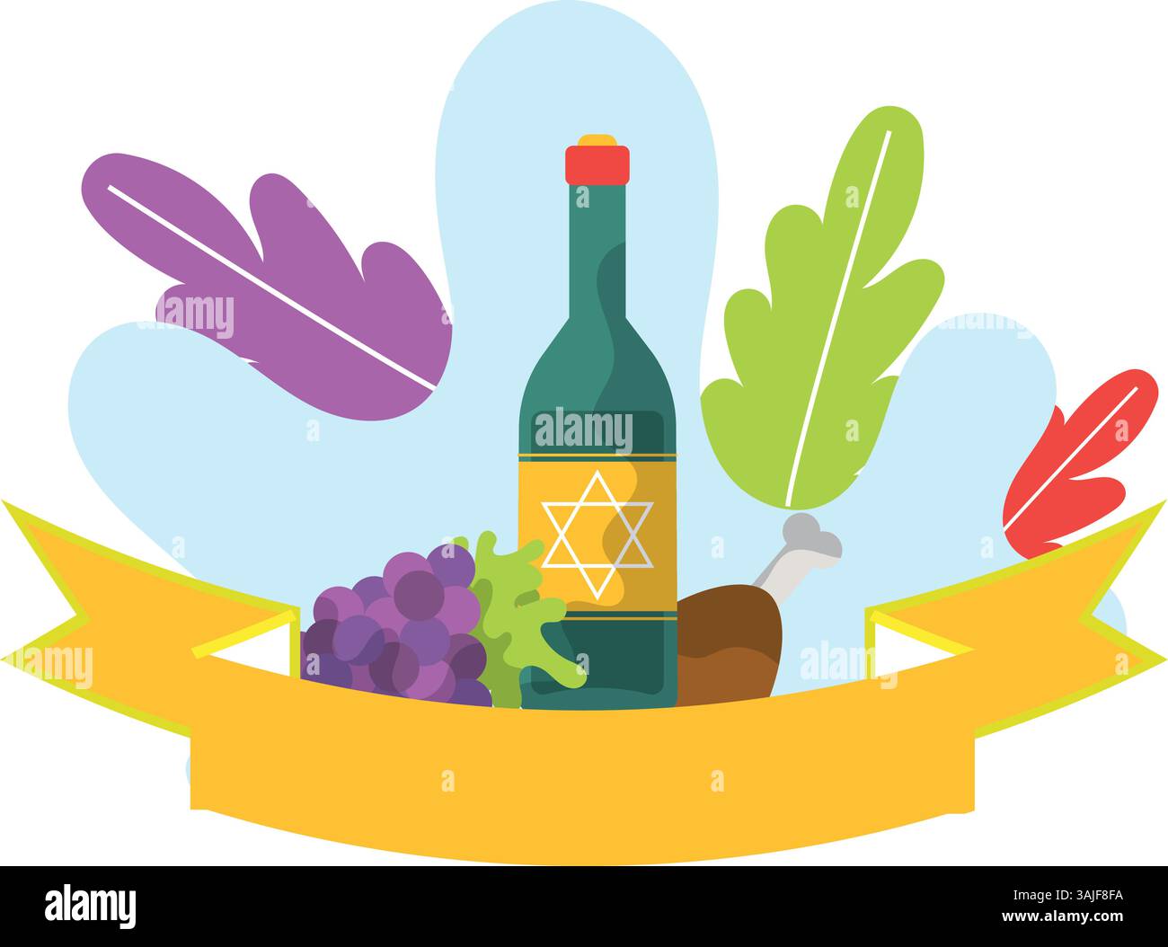 Happy Passover cartoon vector illustration Stock Vector Image & Art - Alamy