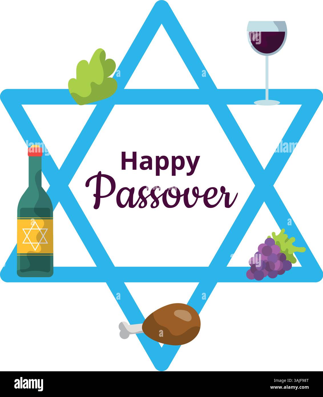 Happy Passover cartoon vector illustration Stock Vector Image & Art - Alamy