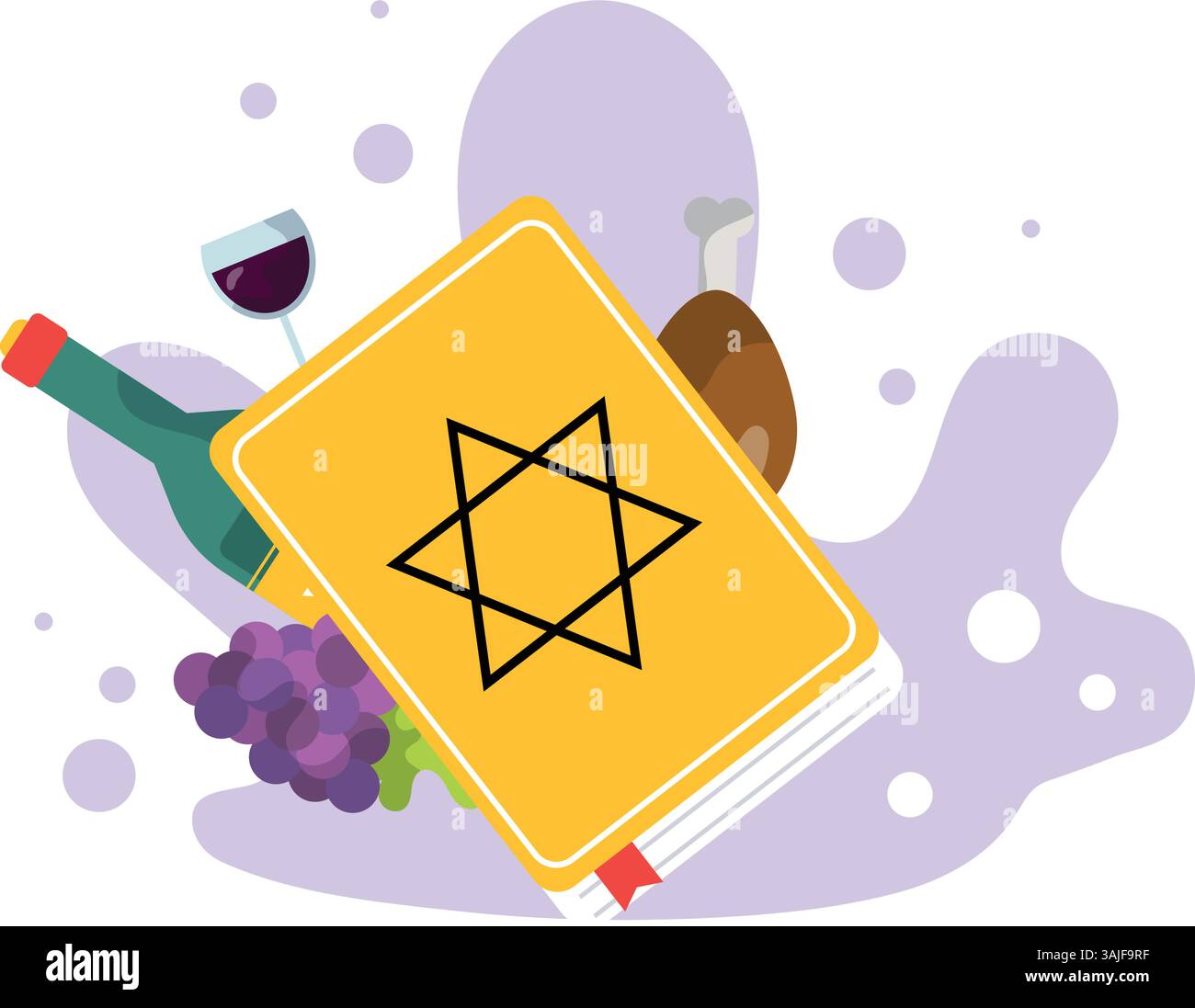 Happy Passover cartoon vector illustration Stock Vector Image & Art - Alamy