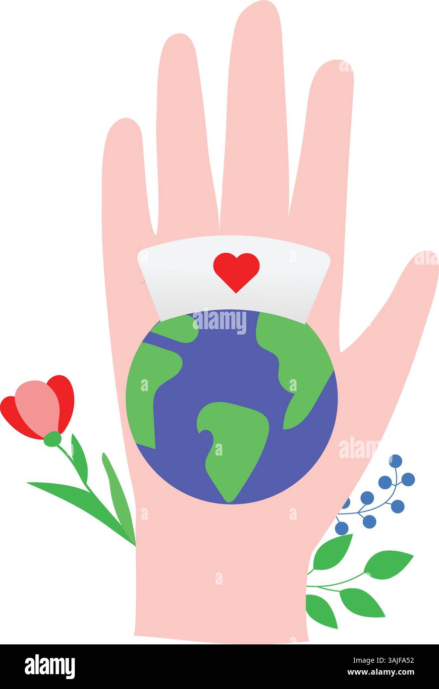 World Health Day vector illustration on the white background Stock ...
