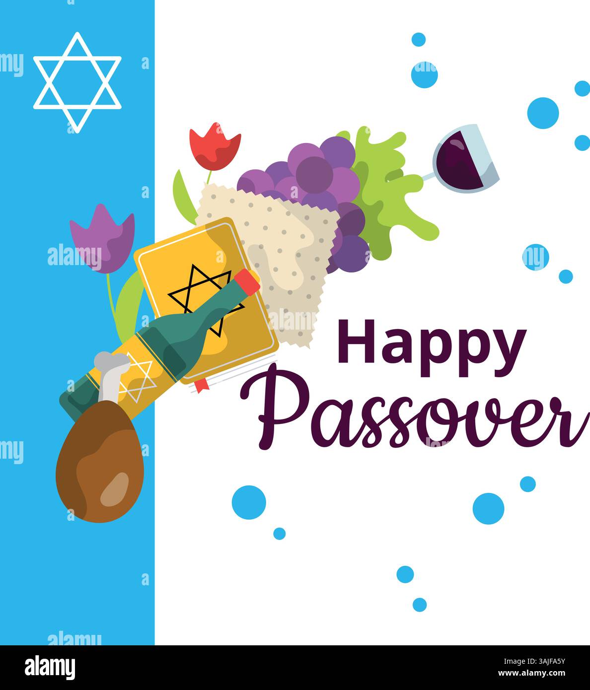 Happy Passover cartoon vector illustration Stock Vector Image & Art - Alamy