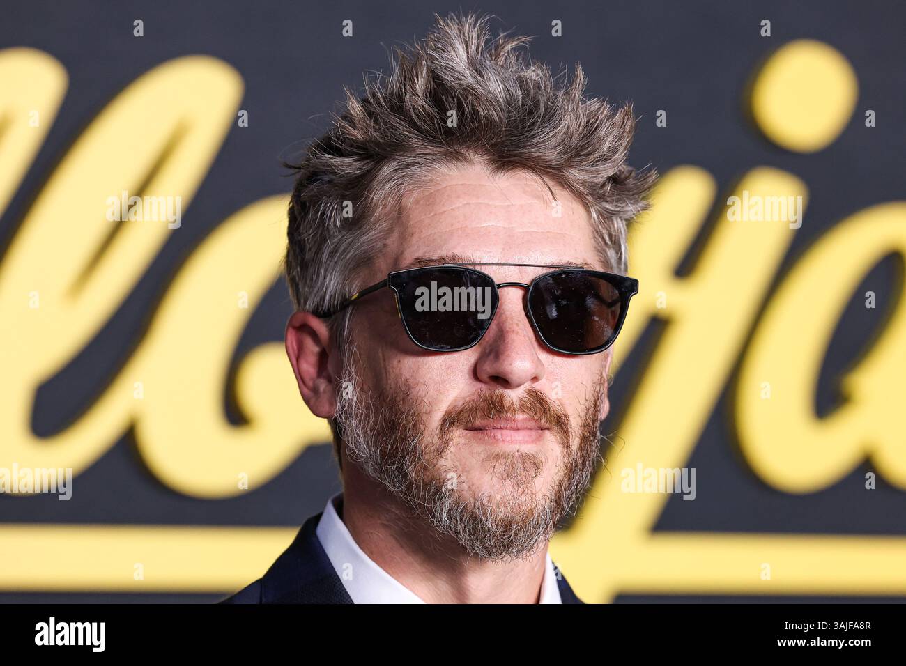 NORTH HOLLYWOOD, LOS ANGELES, CALIFORNIA, USA - APRIL 10: Hairstylist ...