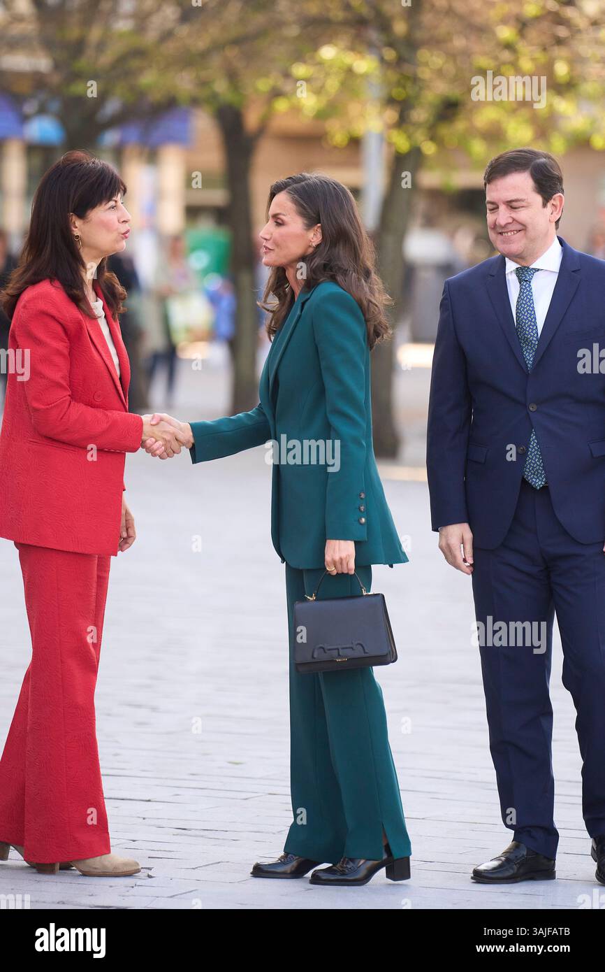 Leon, Spain. , . Queen Letizia of Spain attends Princess of Girona ...