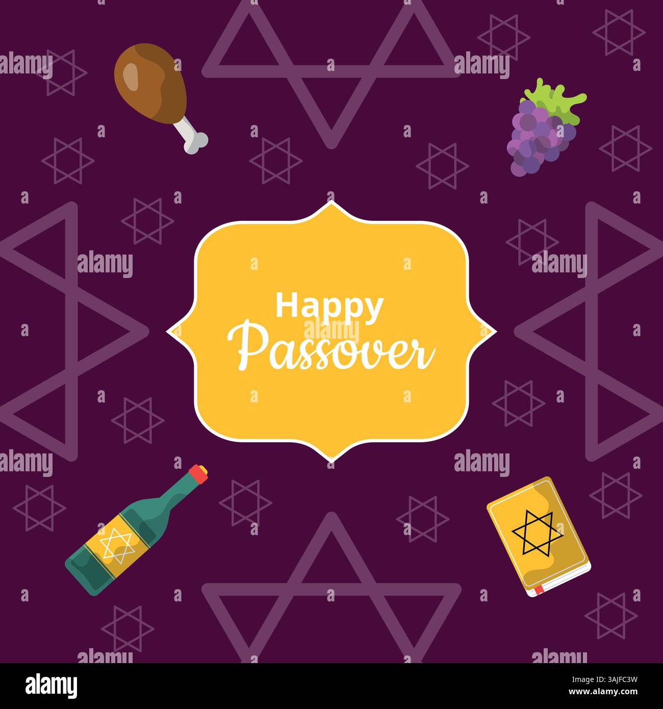 Happy Passover cartoon vector illustration Stock Vector Image & Art - Alamy