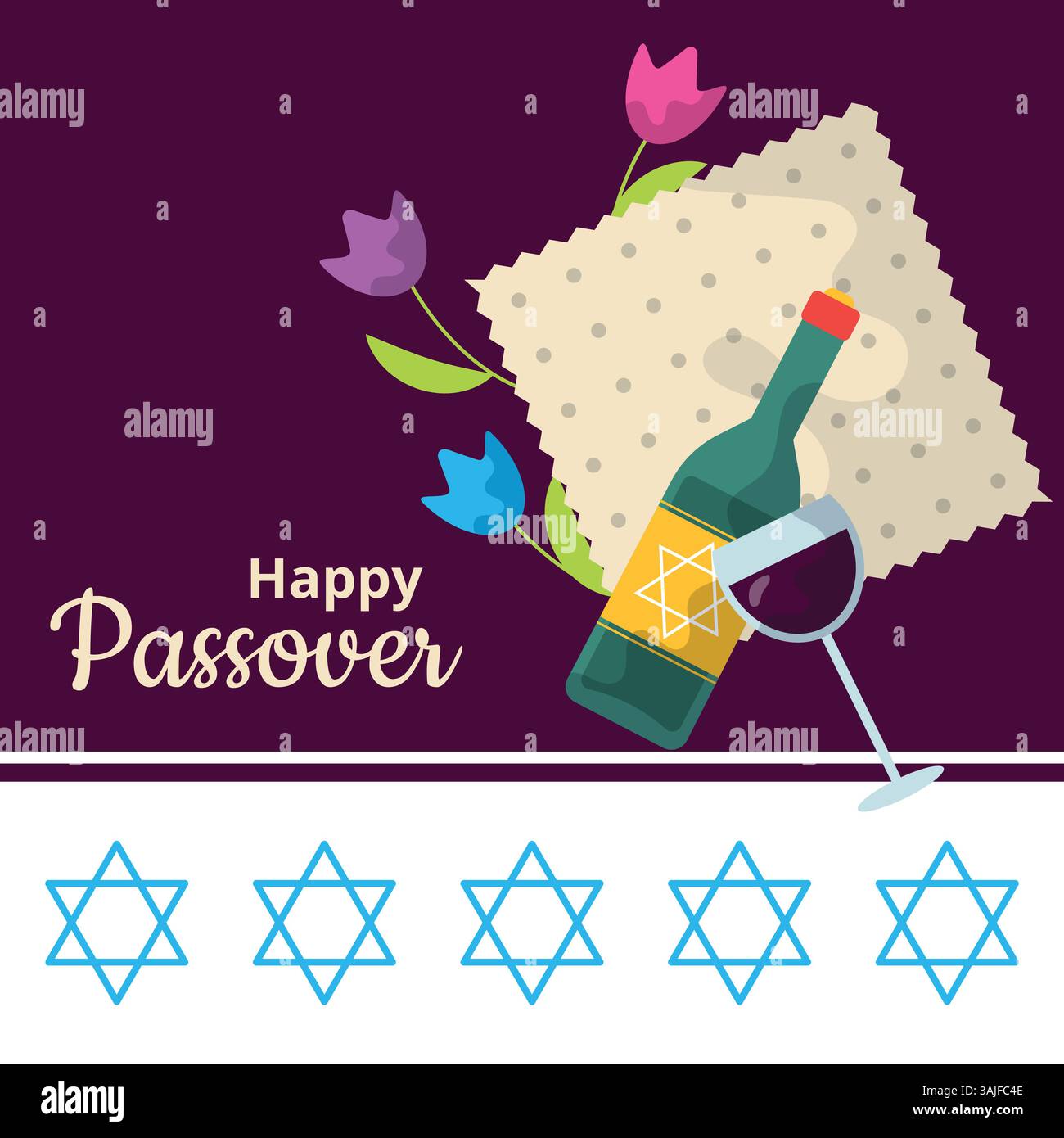 Happy Passover cartoon vector illustration Stock Vector Image & Art - Alamy