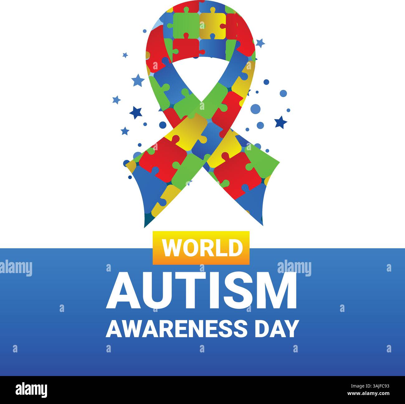 World autism awareness day, vector banner Stock Vector Image & Art - Alamy