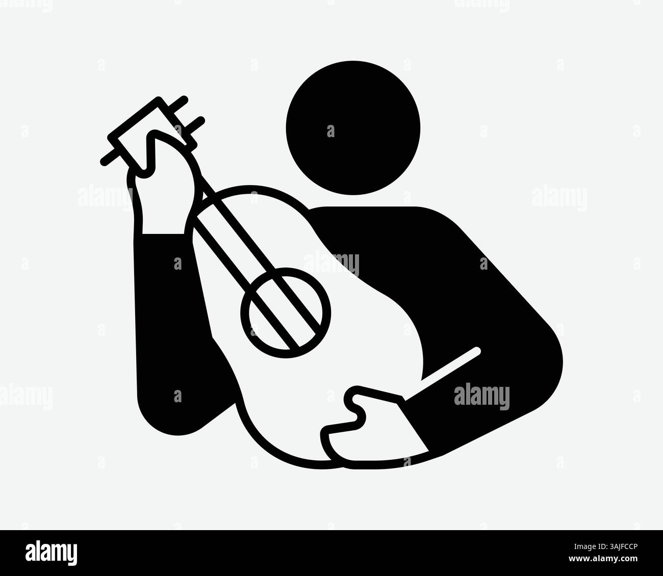 Strumming vector vectors hi-res stock photography and images - Alamy