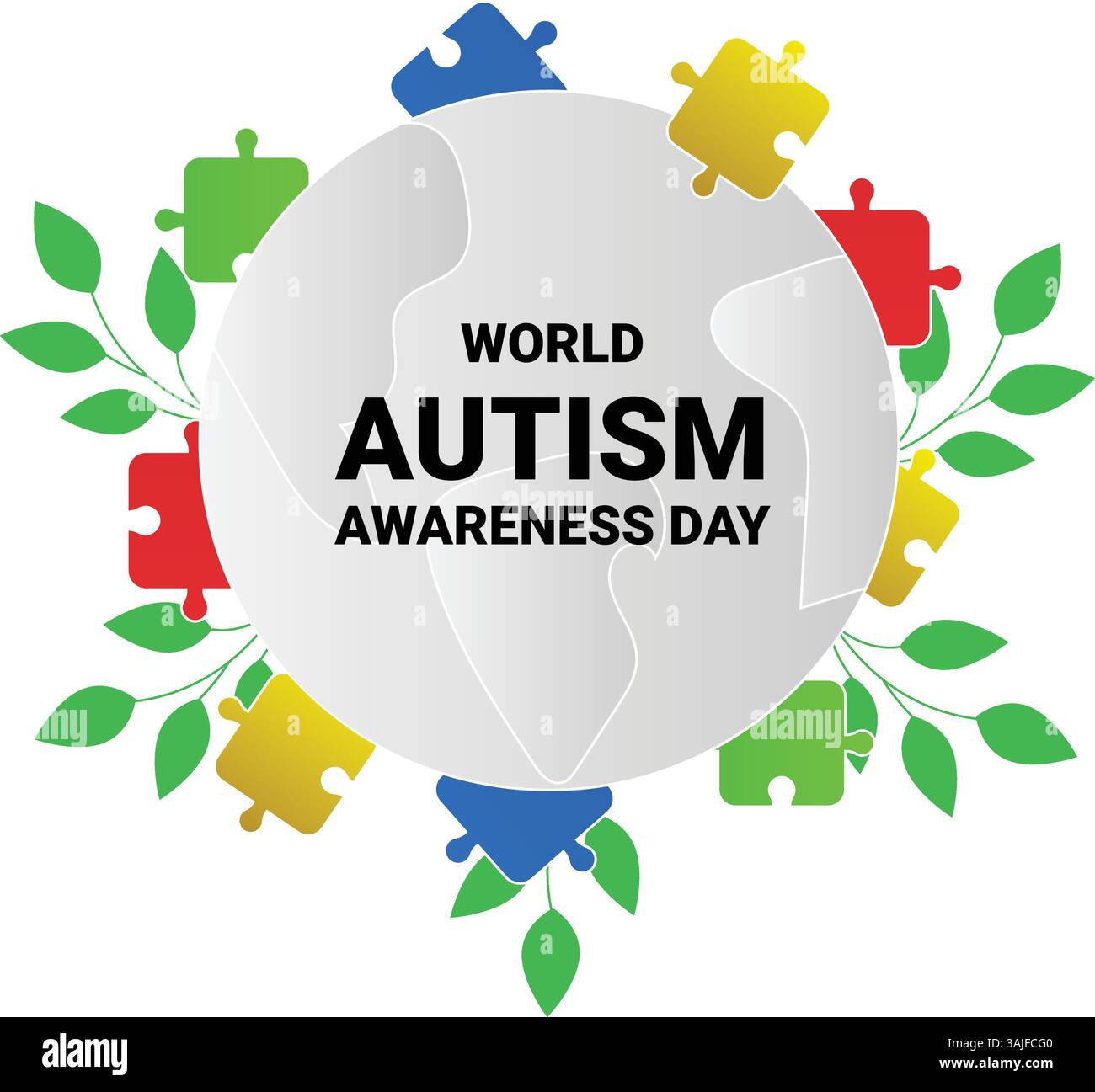 World autism awareness day, vector banner Stock Vector Image & Art - Alamy