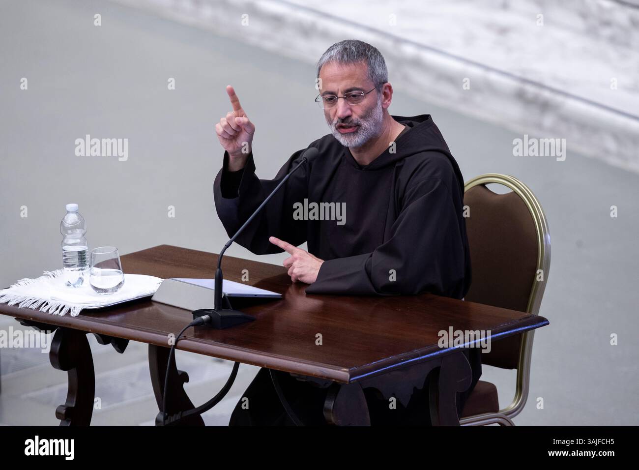 Vatican City, Vatican, 11 April 2025. Reverend Father Roberto Pasolini ...