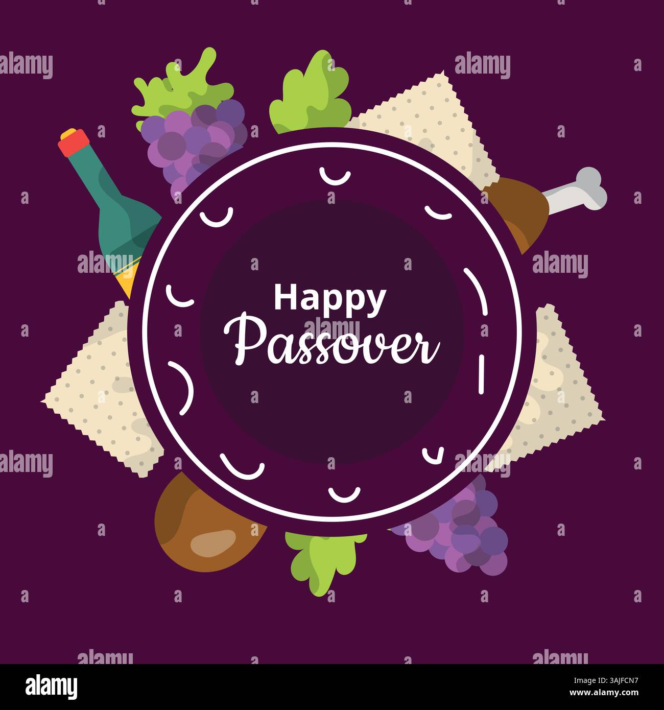 Happy Passover cartoon vector illustration Stock Vector Image & Art - Alamy