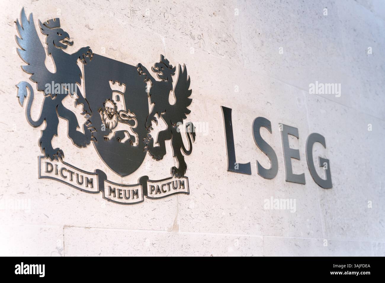 London stock exchange group branding hi-res stock photography and ...