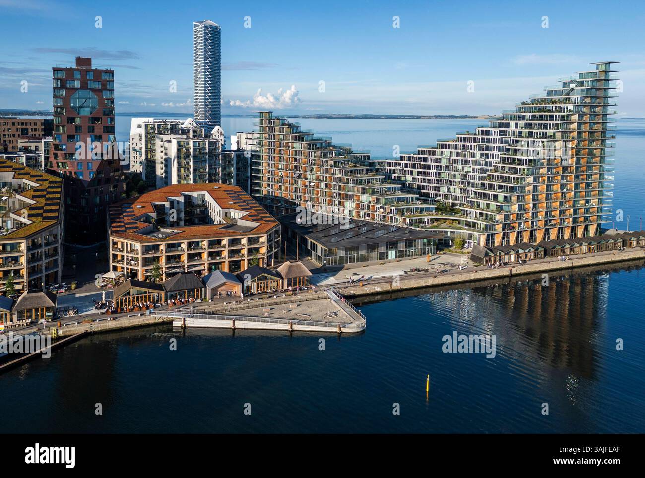 Aarhus Island - Aarhus o - AARhus UK Caption: Newly developed part of ...