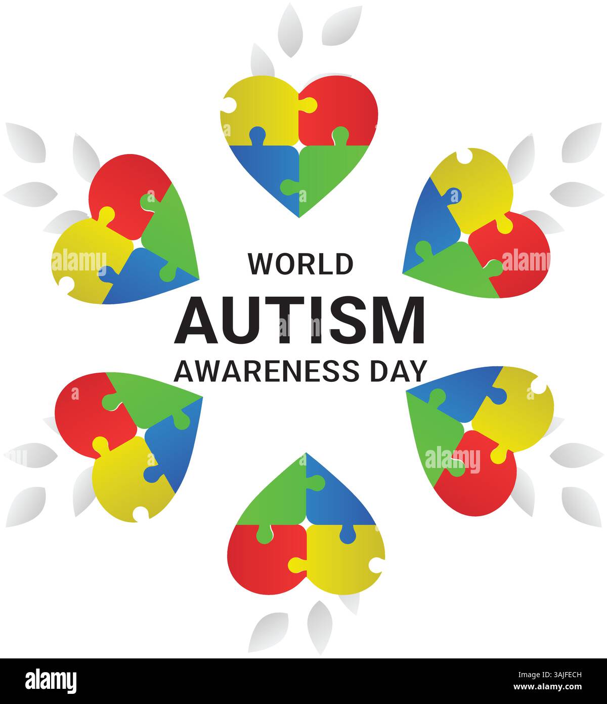 World autism awareness day, vector banner Stock Vector Image & Art - Alamy