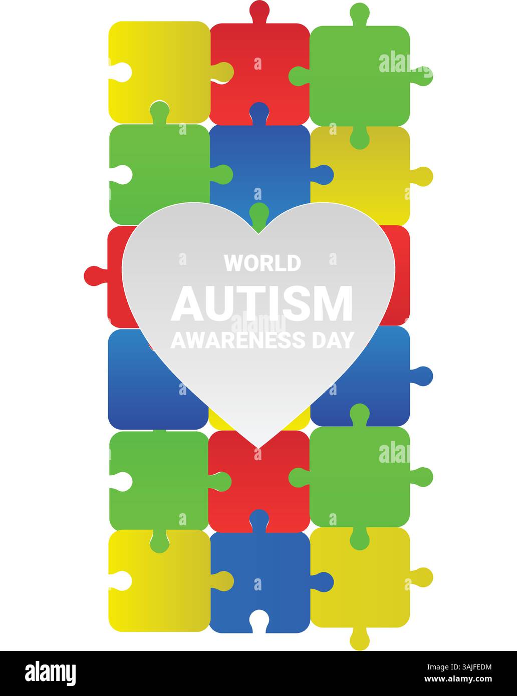 World autism awareness day, vector banner Stock Vector Image & Art - Alamy