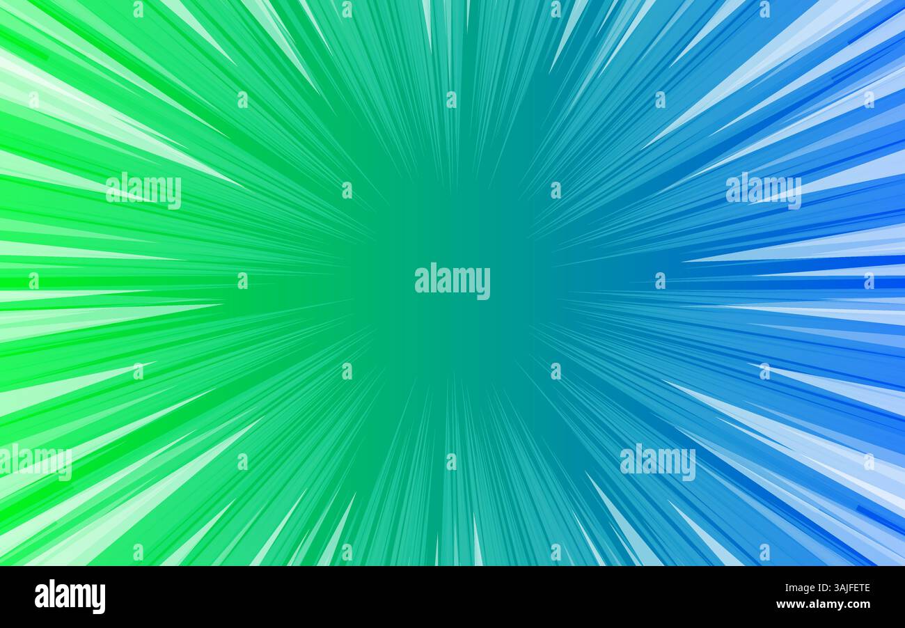 Radial comic background. Speed line wallpaper with pop art halftone ...